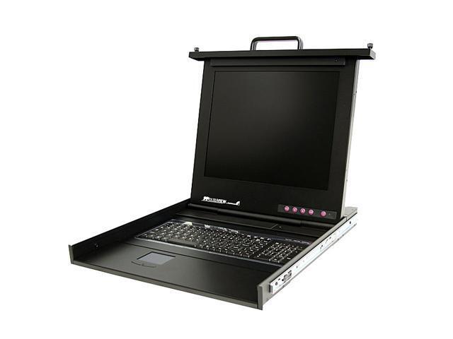 StarTech.com RACKCONV1701 1U 17" Rack Mount LCD Console – USB – Value ...