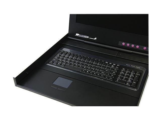 StarTech.com RACKCONV1701 1U 17" Rack Mount LCD Console – USB – Value ...