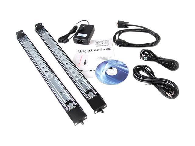 StarTech.com RACKCONV1701 1U 17" Rack Mount LCD Console – USB – Value ...