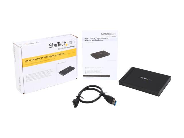 StarTech.com 2.5" SATA USM Enclosure for S2510U33RUSM USM Bay with ...
