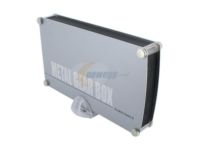 Galaxy METAL GEAR Metal Gear Box 3500SEAP-Silver Silver External ...