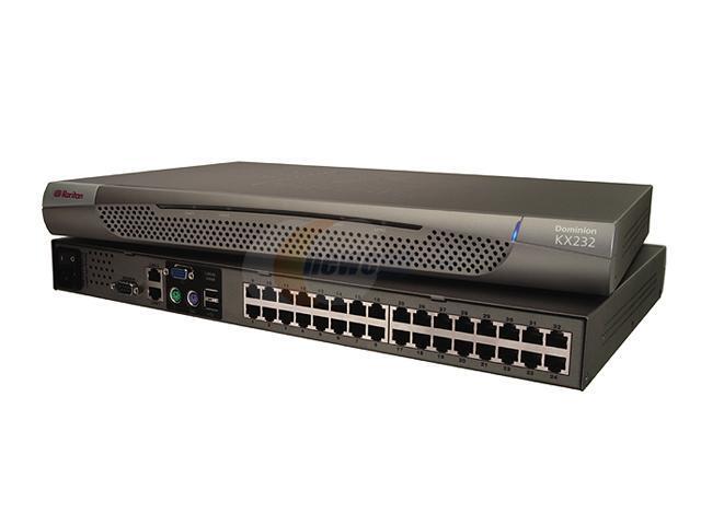 Raritan DKX232 32port 2-remote 1-local users DOMINION KX KVM OVER IP ...