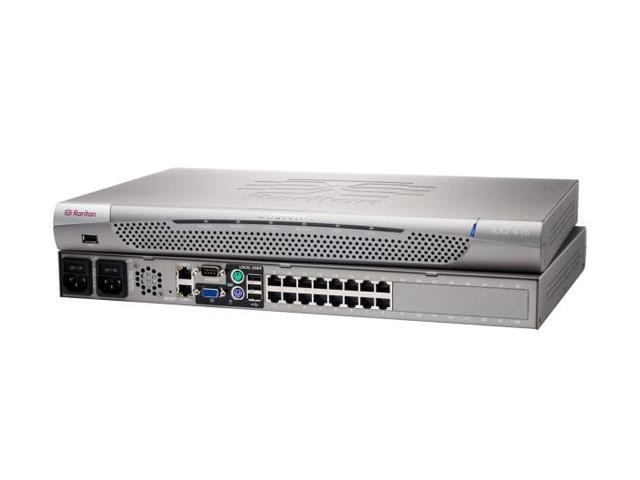 Raritan Dominion KX II-216 KVM-over-IP Switch (2 Remote Users, 1 Local ...