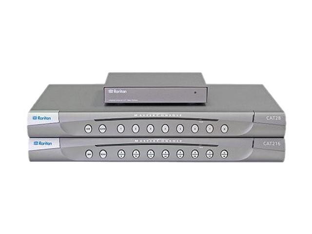 Raritan MasterConsole MCCAT18 8-Port KVM Switch - Newegg.com