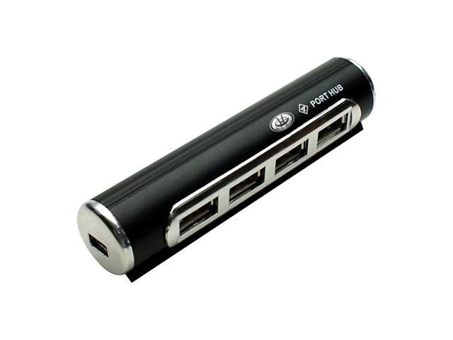 GearHead UH4000 4-Port USB 2.0 Hub with Aluminum Shielded USB Cable ...
