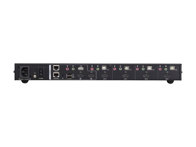 ATEN CM1284 4-Port USB HDMI Multi-View KVMP Switch - Newegg.com