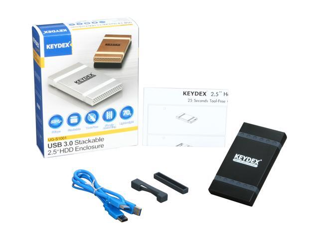 Keydex UG-S1001BK Black External Enclosure - Newegg.com