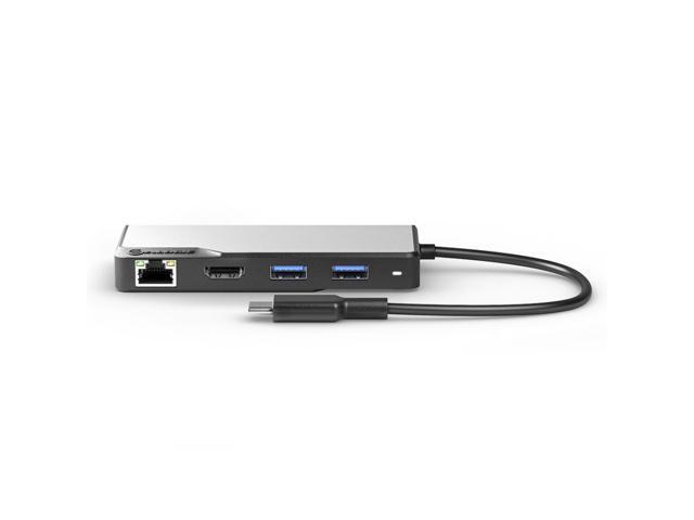 Alogic UCFUPRGVV2-SGR USB-C Fusion MAX 6-in-1 Hub V2 - Newegg.com