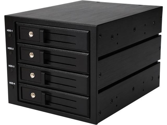 Enermax 4 Bay Backplane Module / 4 X 3.5" SATA & SAS HDD and Three 5.25 ...