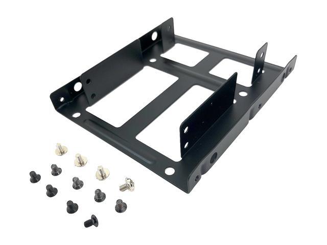 Micro Connectors L02-35252 Dual 2.5" Metal SSD/HDD Mounting Kit for two ...