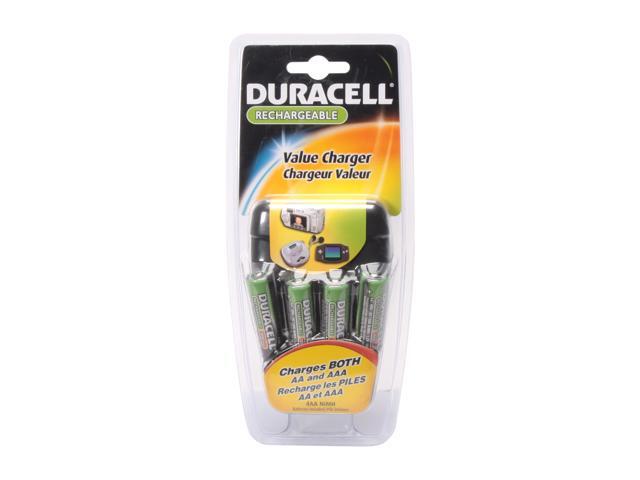 DURACELL CEF14NC Rechargeable Batteries & Charger Kit - Newegg.com