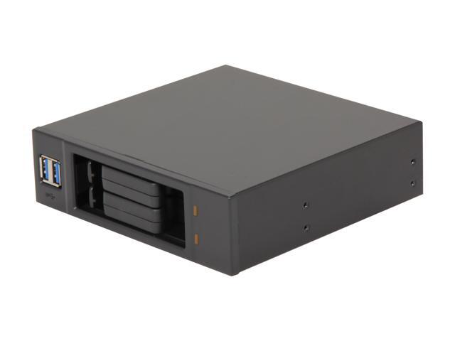 Rosewill RDRD-11005 2x 2.5" SSD/HDD Caddy w/2x USB 3.0 Ports for 5.25 ...