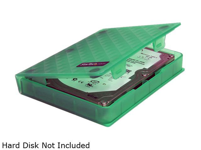 StarTech.com HDDCASE25GN 2.5in Anti-Static Hard Drive Protector Case ...