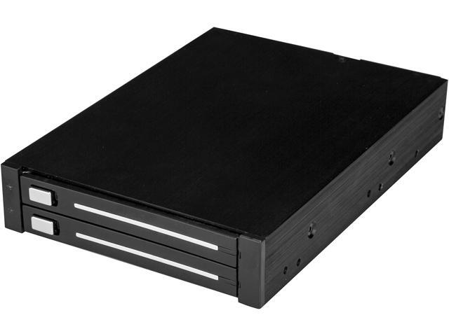StarTech HSB225S3R HDD Rack - Dual Bay 2.5in SATA Rack - for 3.5in Bay ...