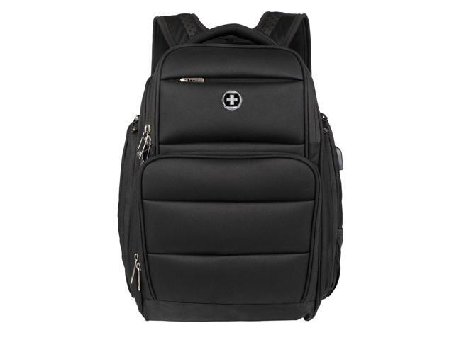 SwissDigital Sensor Backpack black, 15.6? Laptop Pocket–Large Capacity ...