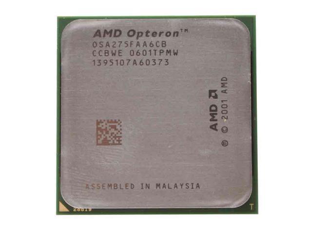AMD Opteron 275 2.2 GHz Socket 940 95W OSA275FAA6CB Server Processor ...
