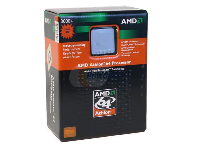 Open Box: AMD Athlon 64 3000+ - Athlon 64 Venice Single-Core 1.8 GHz ...