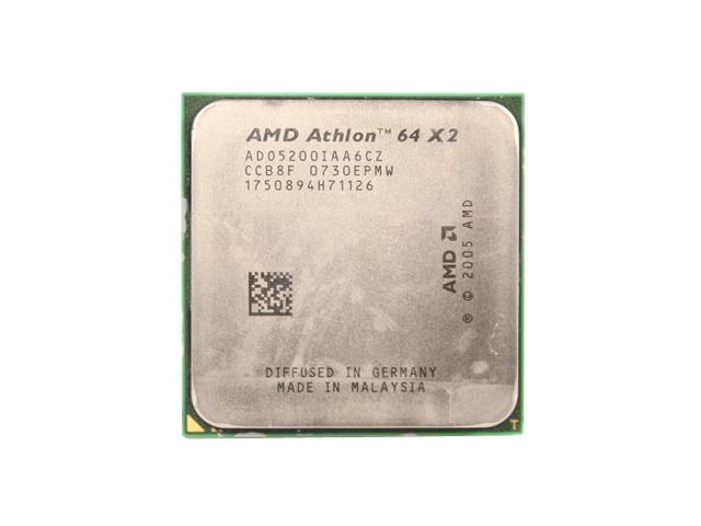 AMD Athlon 64 X2 5200+ - Athlon 64 X2 Windsor Dual-Core 2.6 GHz Socket AM2 Processor ...