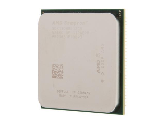 Amd Sempron 130 Sempron Sargas Single Core 2 6 Ghz Socket Am3 45w