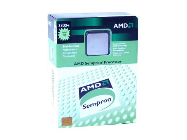 AMD Sempron 3300+ - Sempron Palermo Single-Core 2.0 GHz Socket 754 ...
