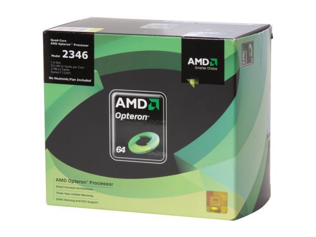 AMD Opteron 2346HE 1.8 GHz Socket F 55W OS2346PAL4BGHWOF Processor ...