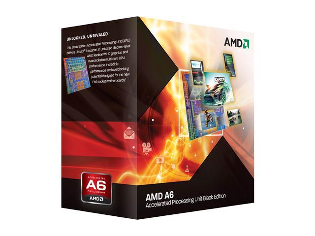 AMD A6-3670K Unlocked - A-Series APU (CPU + GPU) Llano Quad-Core 2.7 ...