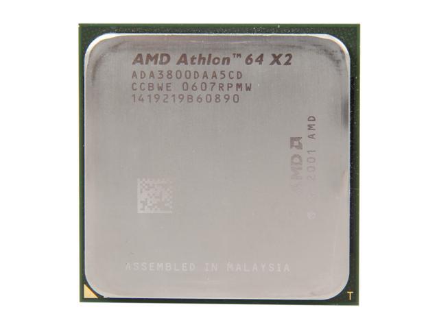 Refurbished: AMD Athlon 64 X2 3800+ - Athlon 64 X2 Toledo Dual-Core 2.0 GHz Socket 939 89W ...