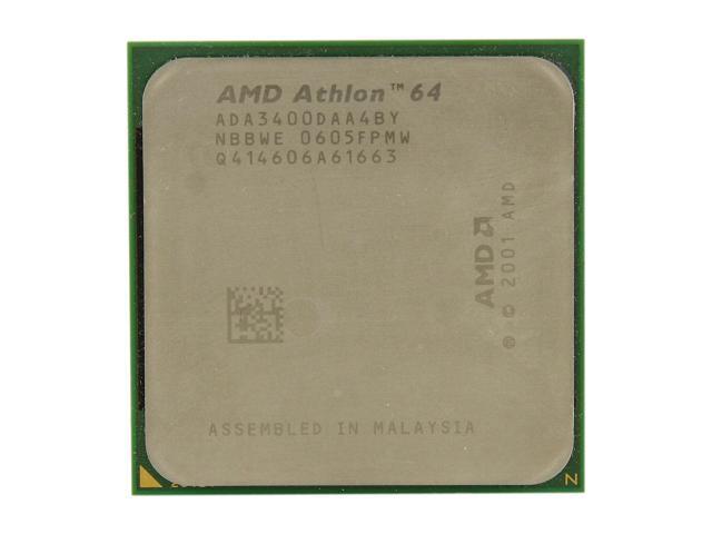 Refurbished: AMD Athlon 64 3400+ - Athlon 64 Venice Single-Core 2.2 GHz Socket 939 Desktop ...