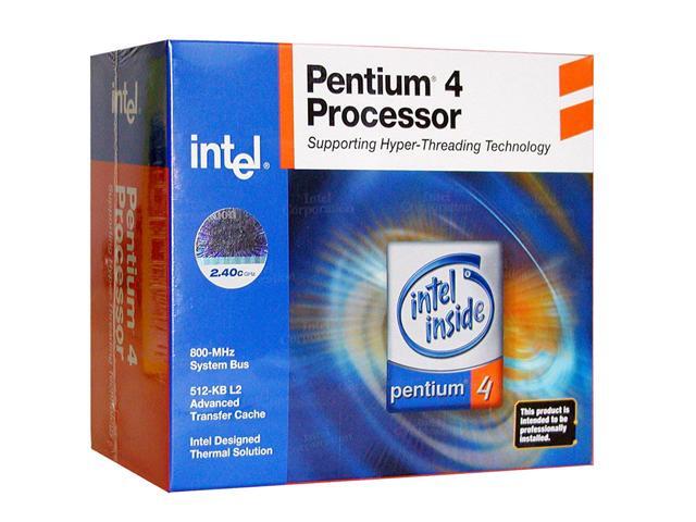 Intel Pentium 4 2.4C - Pentium 4 Northwood Single-Core 2.4 GHz Socket ...