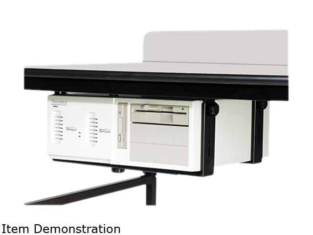 BALT 33550 Adjustable Hanging Mobile CPU Holder Rack Trolley Black ...