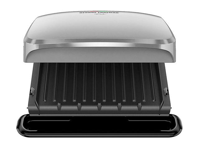 George Foreman 4-Serving Removable Plate Electric Indoor Grill and ...