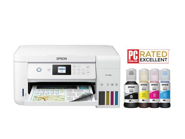 Refurbished: Epson EcoTank ET-2760 All-in-One Cartridge-Free Supertank ...