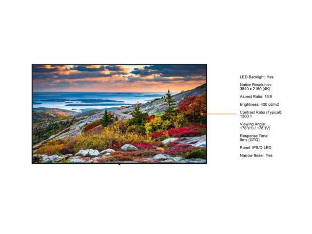 Panasonic CQE1W Series 55"-Class 4K UHD Professional Display (TH ...