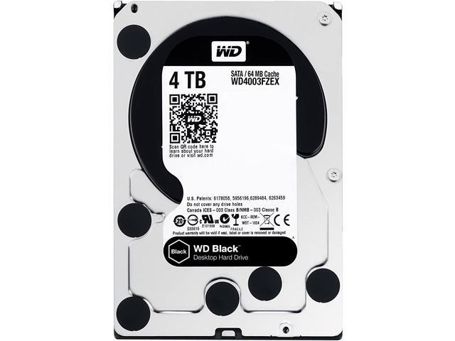 Western Digital New With Standard Mfg Warranty. Wd Black 4Tb 7200Rpm ...