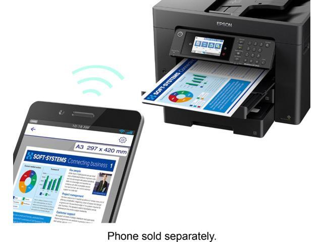 Epson WorkForce Pro WF-7840 Wireless All-in-One Inkjet Printer - Newegg.com