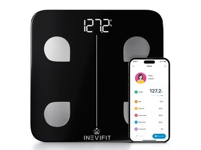 INEVIFIT Smart Body Composition Scale with Bluetooth and Free Tracking ...
