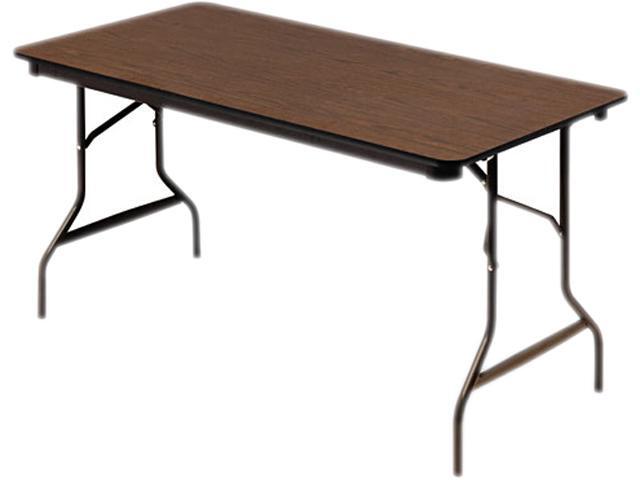 Economy Wood Laminate Folding Table, Rectangular, 60w X 30d X 29h ...