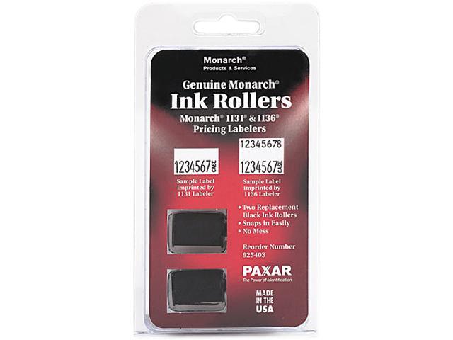 Monarch Replacement Ink Rollers for 1131/1136 Pricing Labelers, Black ...