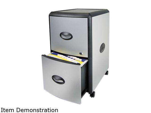 Storex - 61351U01C - Storex Metal-clad Mobile Filing Cabinet - 19 x 15 ...