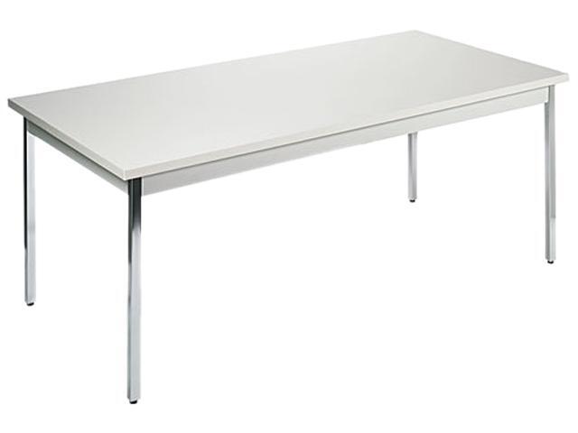 HON Utility Table - Rectangle Top - 72" Table Top Length x 36" Table ...