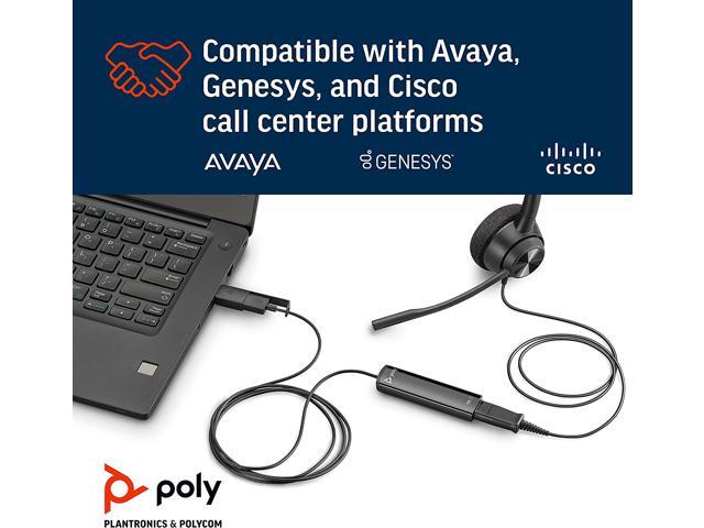 Poly DA75 USB-A / USB-C Digital Adapter (Plantronics) - Works with Poly ...
