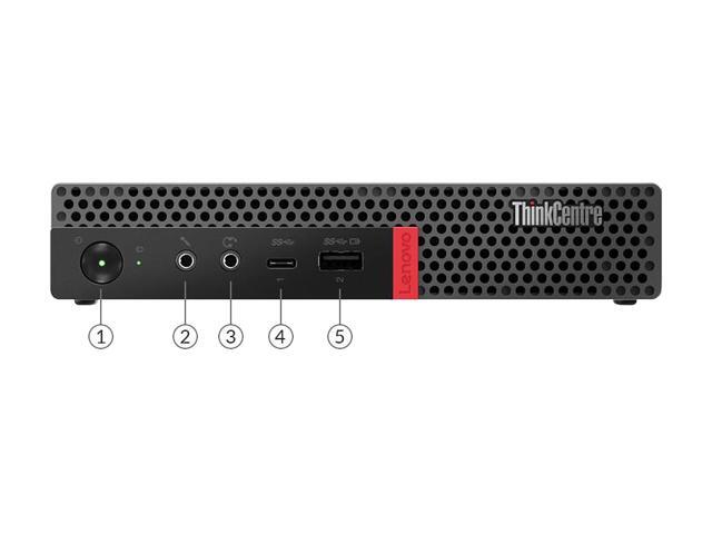 Lenovo ThinkCentre M920q Tiny Desktop Computer Intel Core i7-8700T 8 GB ...