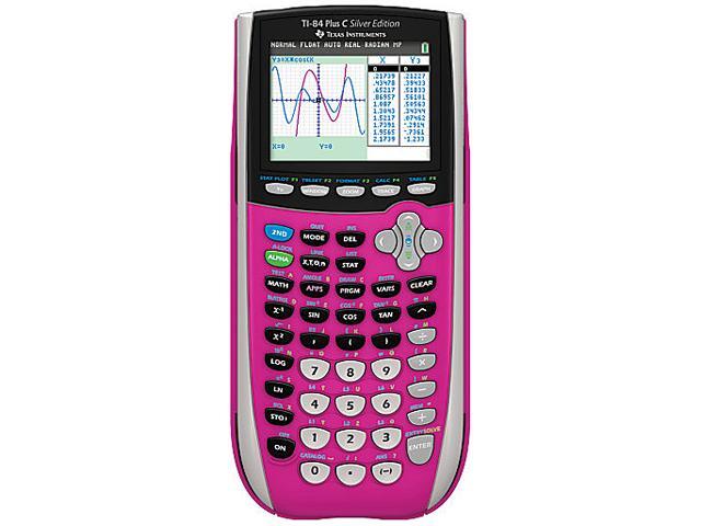 Texas Instruments - TI-84 Plus C Silver Edition - 8 Line(s) - 16 bit ...