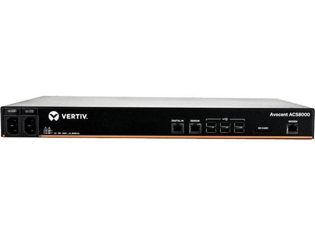 Vertiv Avocent ACS8016MDAC-400 ACS8000 Serial Console - 16 port Console ...
