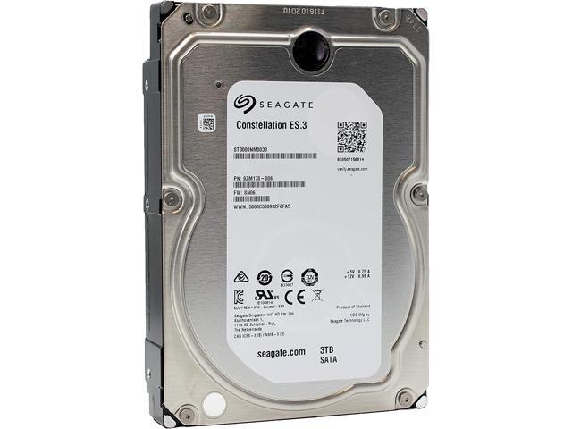 Seagate Constellation ES3 ST3000NM0033 3TB 3.5" SATA 7200rpm Internal ...