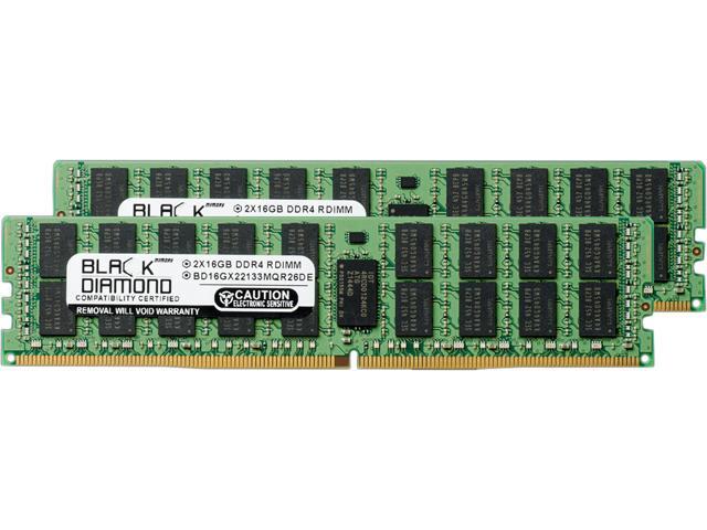 Black Diamond Memory 32GB (2 x 16GB) 288-Pin DDR4 SDRAM System Specific ...