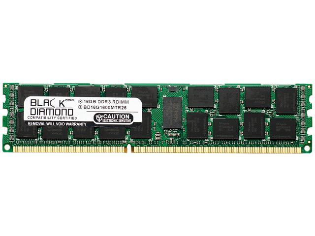 Black Diamond Server Memory 16GB 240-Pin DDR3 SDRAM ECC Registered DDR3 ...