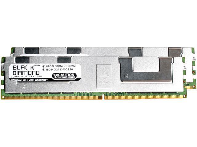Black Diamond Memory 128GB (2 x 64GB) ECC Registered DDR4 2133 (PC4 ...