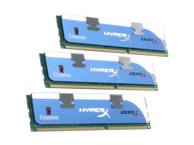 HyperX 12GB (3 x 4GB) DDR3 1600 (PC3 12800) Desktop Memory Model ...