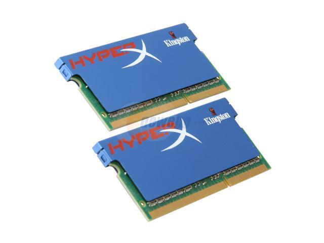 HyperX 4GB (2 x 2GB) 204-Pin DDR3 SO-DIMM DDR3 1600 (PC3 12800) Laptop ...